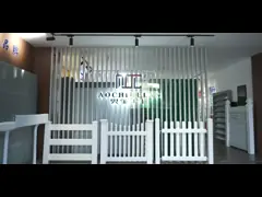 China Installation Friendly Vinyl Fence Panels For Sale 1.83m High Adjustable Size for sale