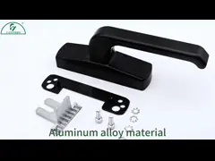 China Aluminum Casement Window Multi Point Locking Handle Anti Theft Easy Install for sale