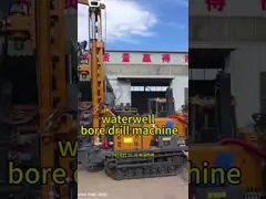 200m/ 300m Depth Pneumatic water Well Drilling Rig To South Africa