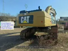 Srtong Power 40 Tons Perfect Condition Second Hand Caterpillar Cat 340d2l Excavator