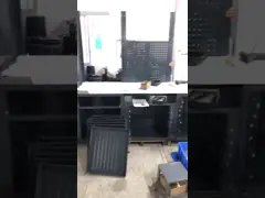 China Movable Large New Black Garage Workbench / for Workshop Steel Combination Tool Cabinet for sale