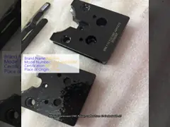 China Precision CNC Machined Fixture with Steel 4140, ±0.002mm Tolerance, and 50-54HRC Hardness for sale