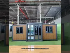 Expandable Prefab Home with 18.5 Square Meter Customizable Design and 2 KN/m2 Floor Loading
