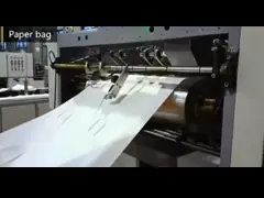 China Industrial Large Kraft Bag with Handles and Self Adhesive Seal for sale