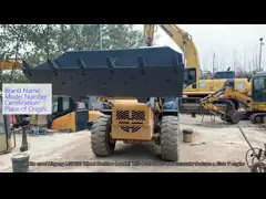 Used Lingong Lgb680 Wheel Backhoe Loader Sdlg 680 8ton Excavating Loader Secondhand Mini Backhoe Loader for Sale
