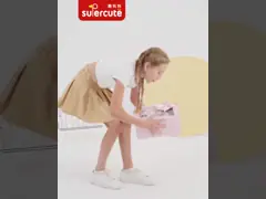 China Superctue Pu Kids Backpack Blinking Backpack Unique Backpack School Satchels For Kids for sale