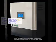 48V/240V Off Grid Controller Maximum Input Voltage 600V Mppt Voltage Range 90-530V Customized for Renewable Energy Systems