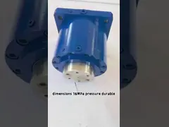 China Industrial Hydraulic Cylinder With Hard Chrome Plated Piston Rod For Large Thrust And High Pressure Applications for sale