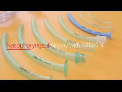 China Disposable Nasopharyngeal Airway Tube PVC Medical Grade 2.5-9.5mm Size Range for Airway Management for sale