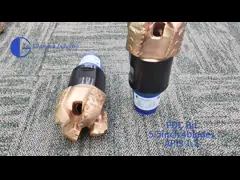 China 4wing 5.5'' PDC Drill Bits Rock Drilling Bit Geothermal Well And Oil Well Drilling Tools for sale