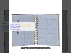 Artistic Custom Journal Notebook 15 Pages and Artistic Design