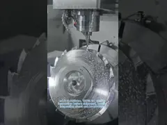 Parties d'usinage CNC de précision en aluminium