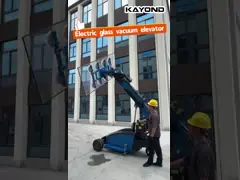 KAD 600kg 800kg Electric Glass Installation Suction Cup Car Robot Lift with CE Certificate