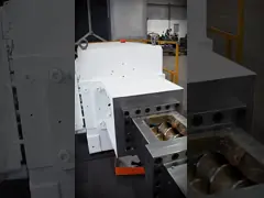 Complete twin screw extruder parts for overseas client – tested and shipped #extrusionmachine