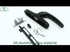 China Multi Points Aluminium Two Point Lock Handle With Key oxidation resistance for sale