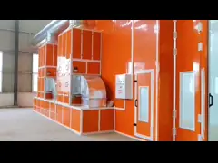 Truck painting booth