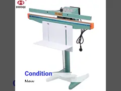 중국 450mm Foot Sealer DUOQI PFS-450*2 인플러스 필름 PE 가방 밀폐 및 의료복 판매용