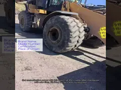 China Cost-Effective used Cat 950 Loader Well Maintained, New Tires Ideal for Farm & Construction for sale