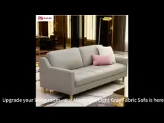 152 Modern Design 3 Seater Fabric Cushion Sofa Living Room Furniture