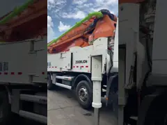 Used 2016 Zoomlion 52m Concrete Pump Truck with Benz Chassis