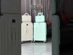 New corner suitcase for women 28 inches universal wheel trolley case password leather suitcase