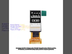 0.78  inch white/blue  PMOLED display 80*128  dots  13pins  4-SPI interface driving IC SH1107