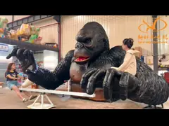 China Outdoor Children Robotic Gorilla Seesaw For Amusement Park And Theme Park for sale