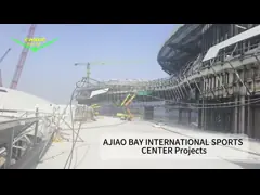 All-Glass Facade: Seeing the AJIAO BAY International Sports Center Construction Design