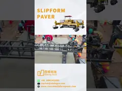 Caso di costruzione con finitrice a cassero scorrevole in calcestruzzo: Resoconto reale di un cantiere di pavimentazione di alta qualità