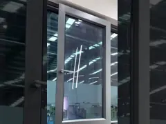 China Sliding Aluminum Window with 5mm+20A+5mm Glass for Bathrooms for sale