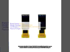 2.8 inch  blue/yellow  PMOLED display with PCBA  256*64  dots  SPI interface driving IC SSD1322