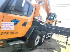 China XCMG Truck Crane 80ton Industrial Used Truck Crane Xct80 for Sale for sale
