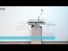 China Smart Lectern with Adjustable Screen Angle 10-40° Intel i5/i7-11 Processor and 8/16GB DDR4 RAM for Educational Use for sale