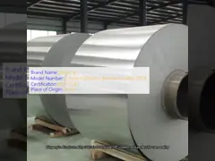 Aluminum Alloy 3003 Food Grade (0.3mm × 1200mm with PE Coating) for Can Sealing Substrate