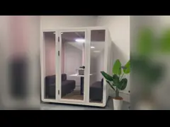 China Modular Soundproof Booth with High Soundproofing Level and Modern Sleek Design for Office Pod for sale
