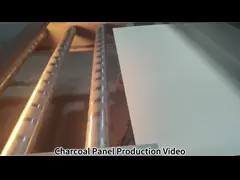 China Wall Panels Bamboo Charcoal Board Bamboo Charcoal Wall Panel Sample Metal Bamboo Charcoal Wood Veneer Wall Panel for sale