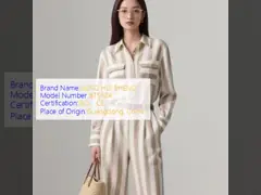 China Yellow / White Woven Shirt Fabric 80GSM 100 Percent Polyester Fabric For Daily Commuting Outfit for sale