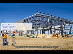 Prefabricated Steel Structures Building Metal Structure Warehouse 