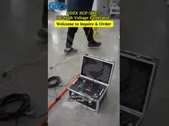 China Compact DC High Voltage Test Set , Electronic Test Equipment Regulation Accuracy ≤1% for sale