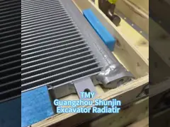 China TMY 100% New Kubota KX163 Compatible Excavator Oil Cooler Radiator with 100% Leak Tested Aluminum Construction for sale