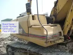 Used Cat 325b Excavator Original Good Condition for Sale