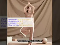 China Leisure Yoga Wear Fabric 110GSM Anti Static Polyester Fabric 155CM Width for sale