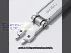 High Precision Industrial Robot Pneumatic Finger Gripper Link Robust Durable Design for Automated Machine Tending Material Handling Assembly Applications