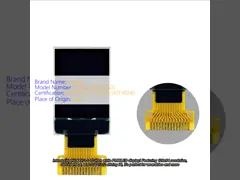 0.77  inch white  PMOLED display 128*64  dots 13PINS  SPI  interface driving IC SSD1312