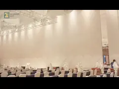 China High Operable Acoustic Partition Wall with 6061-T6 Profile and Q235 Steel Frame for Custom Dimensions for sale