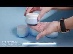 China ODM/OEM Accepted Plastic Cream Jar for Customized Products for sale