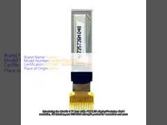 0.71  inch white  PMOLED display 48*64 dots 14PINS  IIC  interface driving IC SSD1306