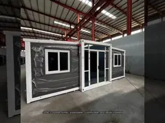 Modern and Customizable Expandable Prefab Homes with 37 Square Meter Living Space