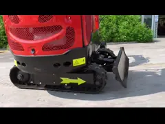 China HT12G Mini Excavator with Kubota Z482 Engine, 930mm Width for sale