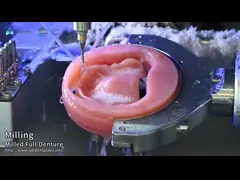 China Professional Dental Practice Milled Acrylic Denture with CAD/CAM Technology for sale